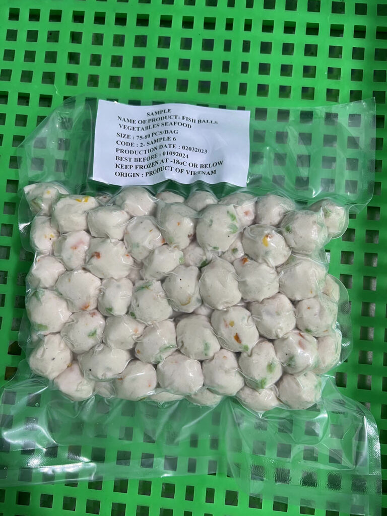 FISH BALLS VEGETABLES SEAFOOD – Amber Foods